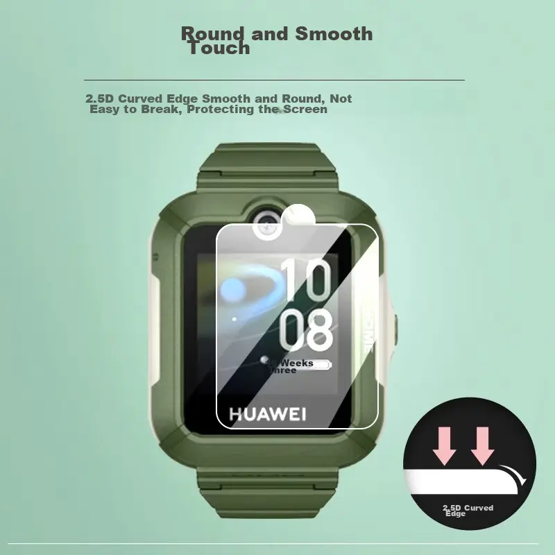 Shishan Zaštita stakla za pametni sat za Huawei Children's Watch 5 Active Edition, Plava , 3 komada