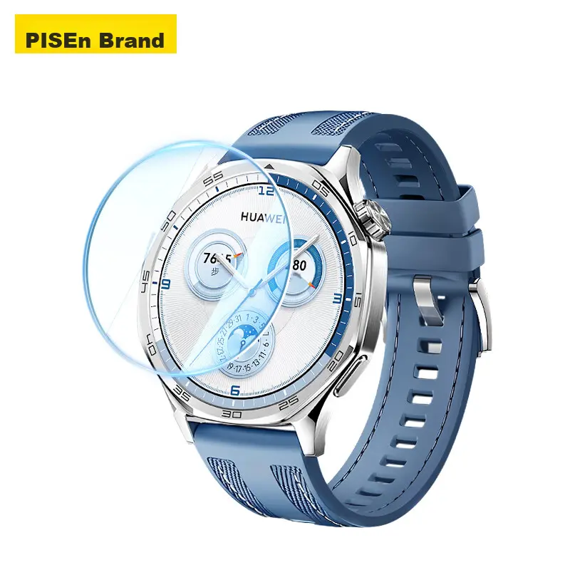 Pisen Zaštita stakla za pametni sat za Huawei Watch GT6/5/4, 2 komada, Providna