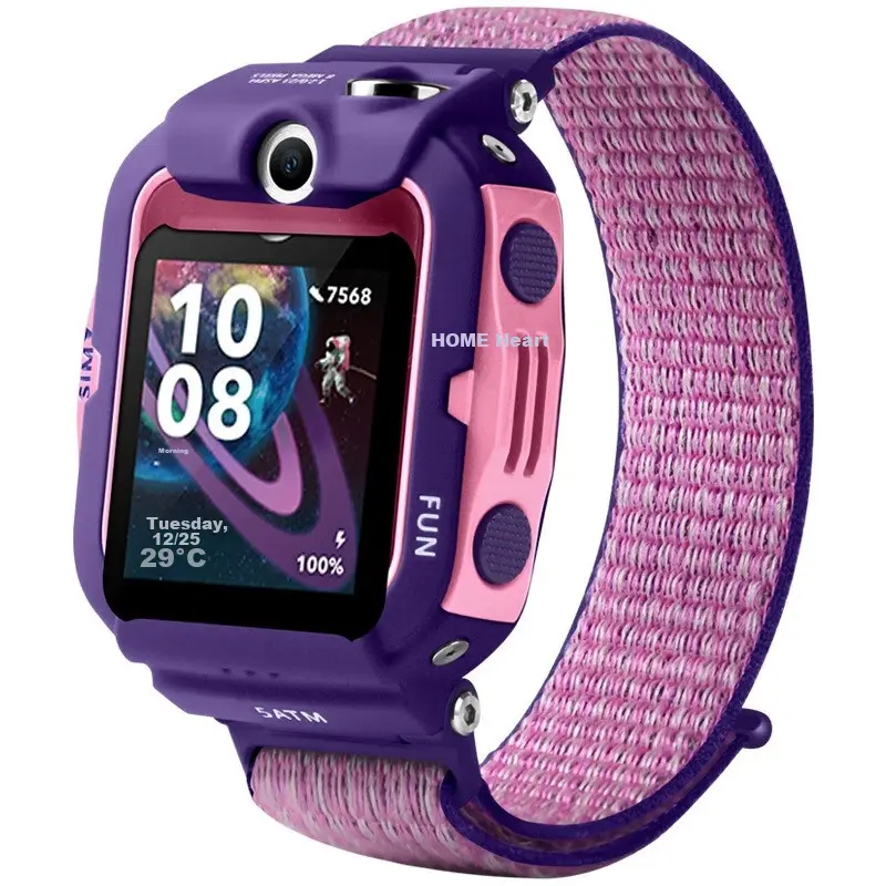 Iboann Zamenska narukvica za pametni sat za Huawei Children's Watch 4X/4X New Edition, Ljubičasta