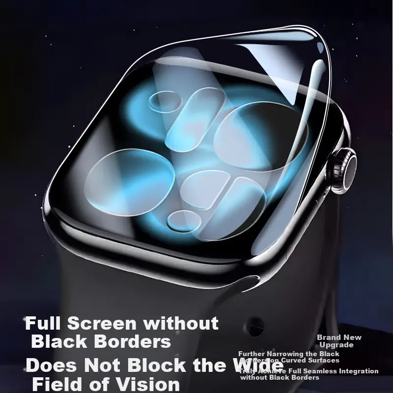 Smorss Zaštita stakla za pametni sat za Apple Watch S11/S10, 2 komada, Providna