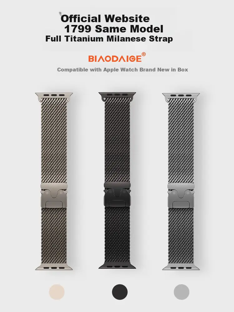 Brother Zamenska narukvica za pametni sat za Apple Watch Ultra 2/3, Crna