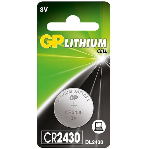 GP CR2430 3V litijumska baterija okrugla coin