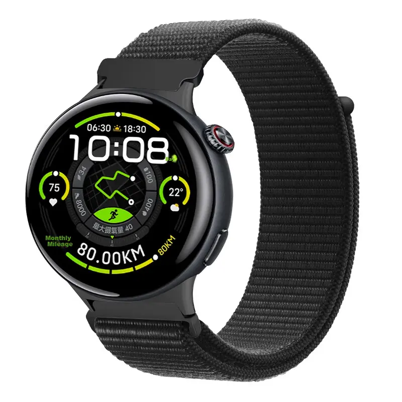 Freeson Zamenska narukvica za pametni sat za VivoWatch 5 Smart, Crna
