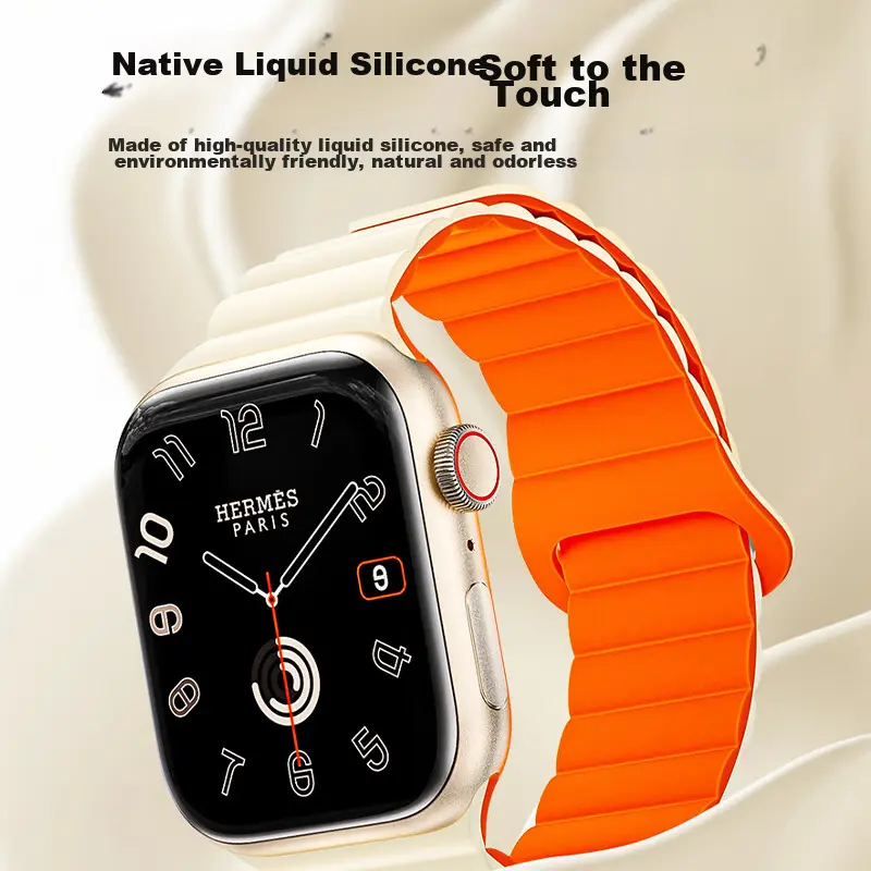 CangHua Zamenska narukvica za pametni sat za Apple Watch S11/SE3/Ultra3/2, Bela