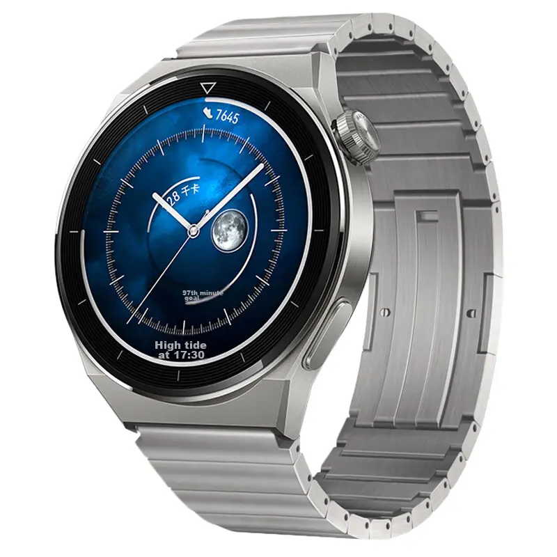 Watchbond Zamenska narukvica za pametni sat za Huawei Watch 5, Srebrna