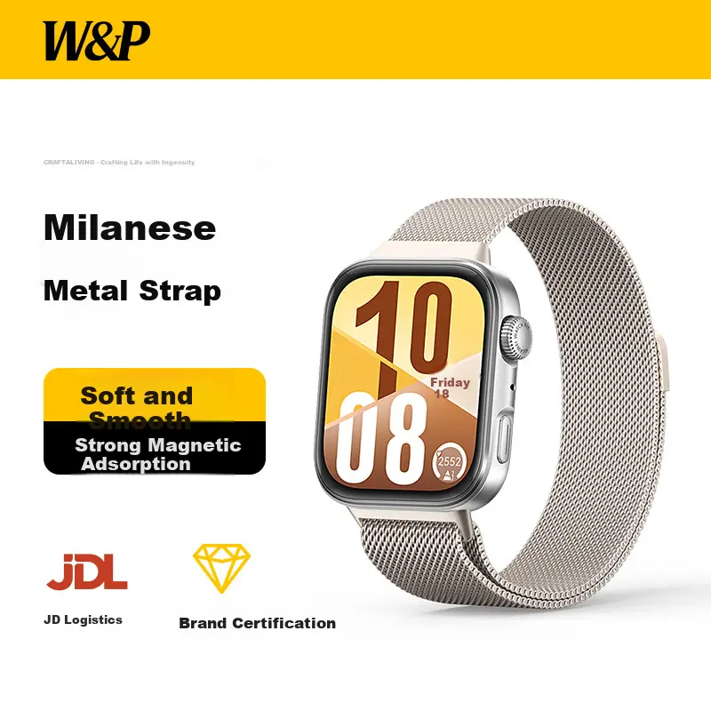 W&P Zamenska narukvica za pametni sat za Huawei Watch Fit 5/4/3/4 Pro, Siva