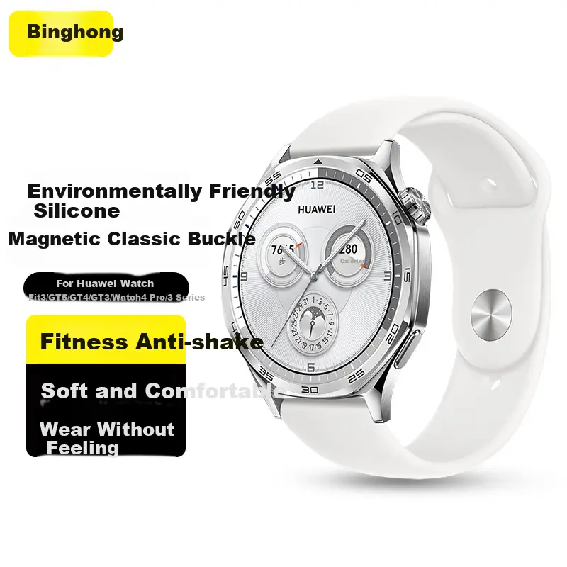 Binghong Zamenska narukvica za pametni sat za Huawei Watch 5, Bela