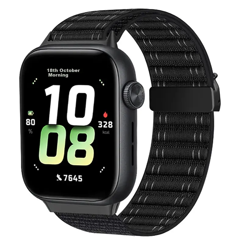 Freeson Zamenska narukvica za pametni sat za Honor Watch 5, Crna