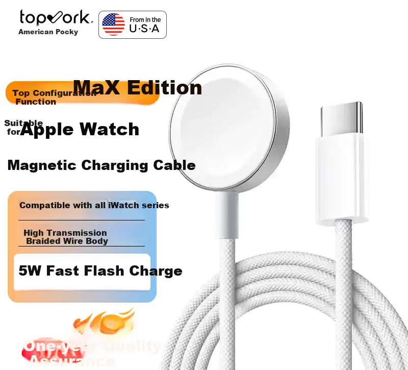 Topvork Kabl za punjenje za pametne satove za Apple Watch