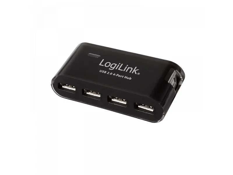 LOGILINK USB Hub USB 2.0, 4-Port, Crni