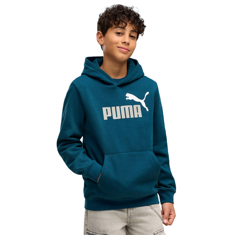 DEČIJI DUKS PUMA ESS 2 COLOR NO. 1 LOGO HOODIE FL B