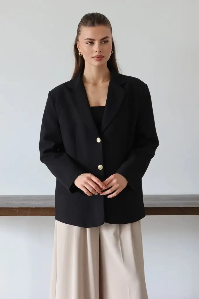 Trendyol Milla ženska jakna model Twoaw26Bc00040, crna-crna
