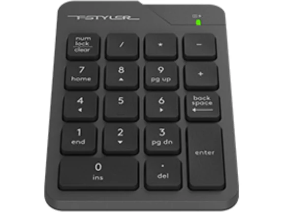 A4 Tech Tastatura FGK21C Fstyler 2.4G Wireless Numeric Keypad USB Type-C siva
