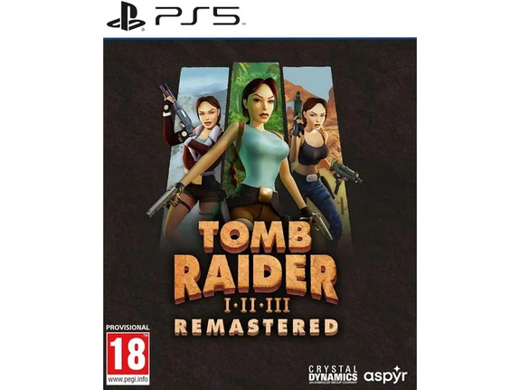 Aspyr Igrica za PS5 Tomb Raider I-III Remastered starring Lara Croft