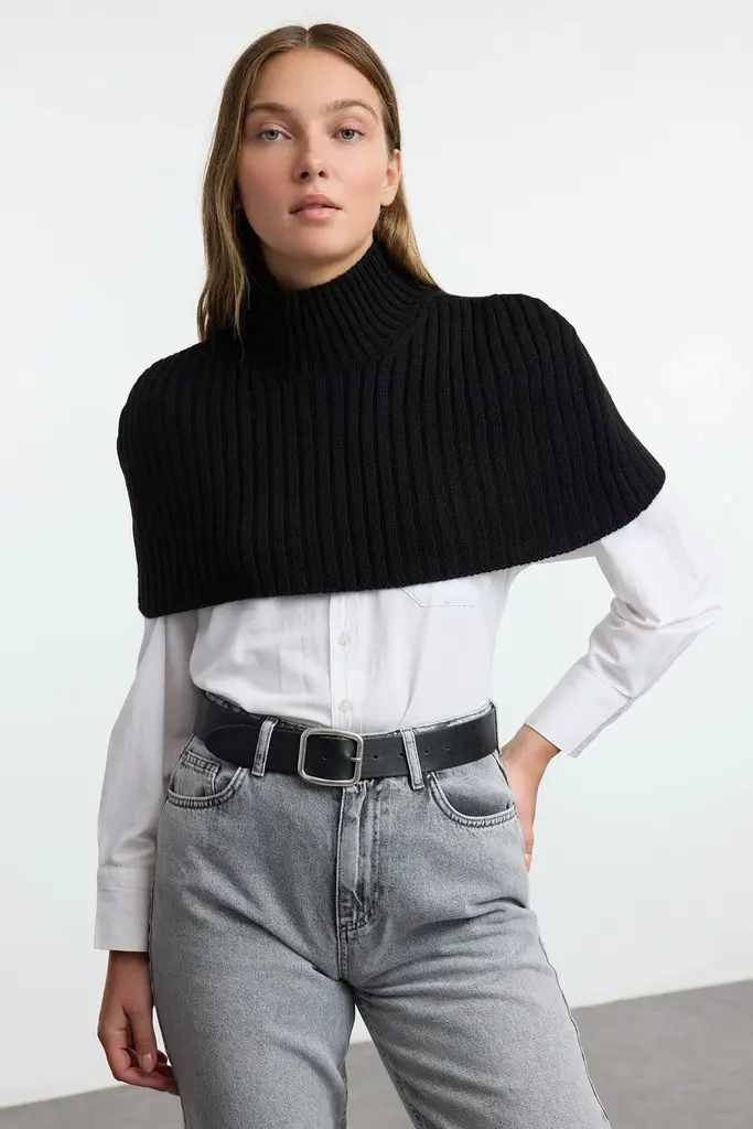 Trendyol Milla ženski duks Twoaw25Sv00006, crna-crna
