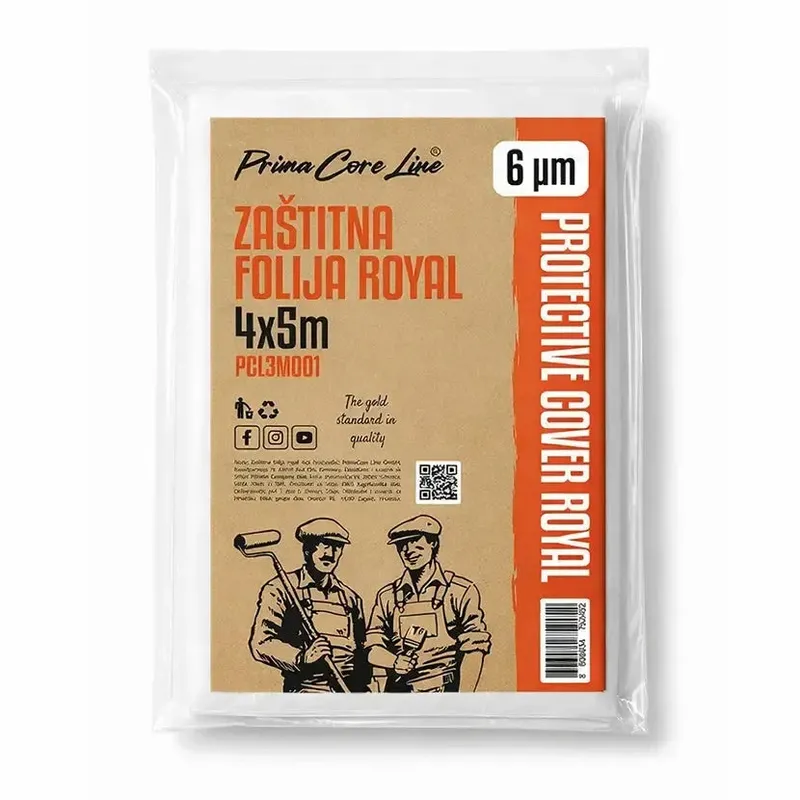 Zaštitna folija Royal — 4 × 5 m