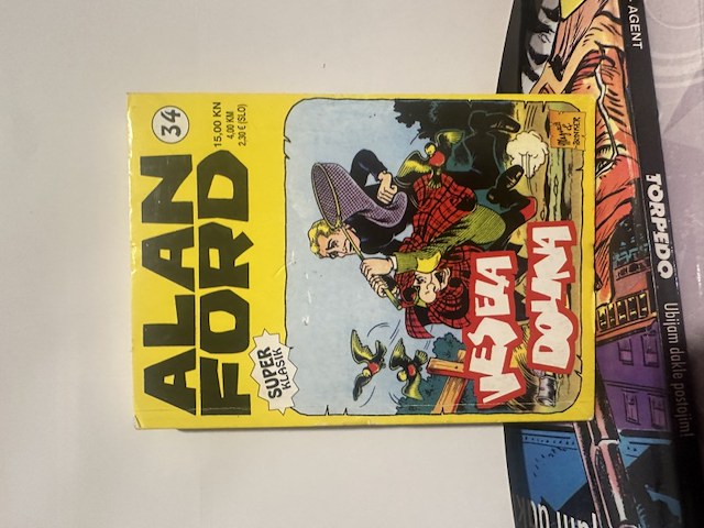 alan ford klasik 34 - Vesela dolina