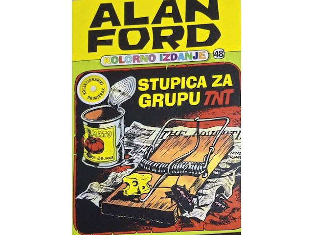 Alan Ford kolorno izdanje broj 48 -Stupica za grupu TNT