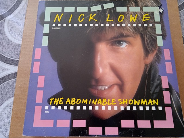 Nick Lowe - The Abominable Showman, Germany 1983, Mint