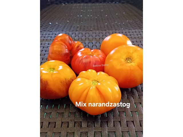 Mix narandzastog paradajza 10 semena
