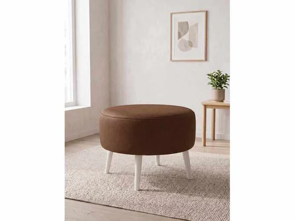 Hanah Home Tabure Pouffe Az-Ovl-02-Byz 281ELR1156