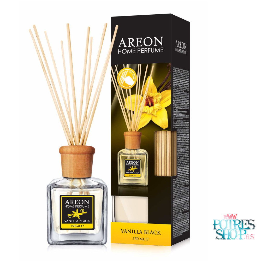 AREON HOME STICK VANILLA BLACK 150ML