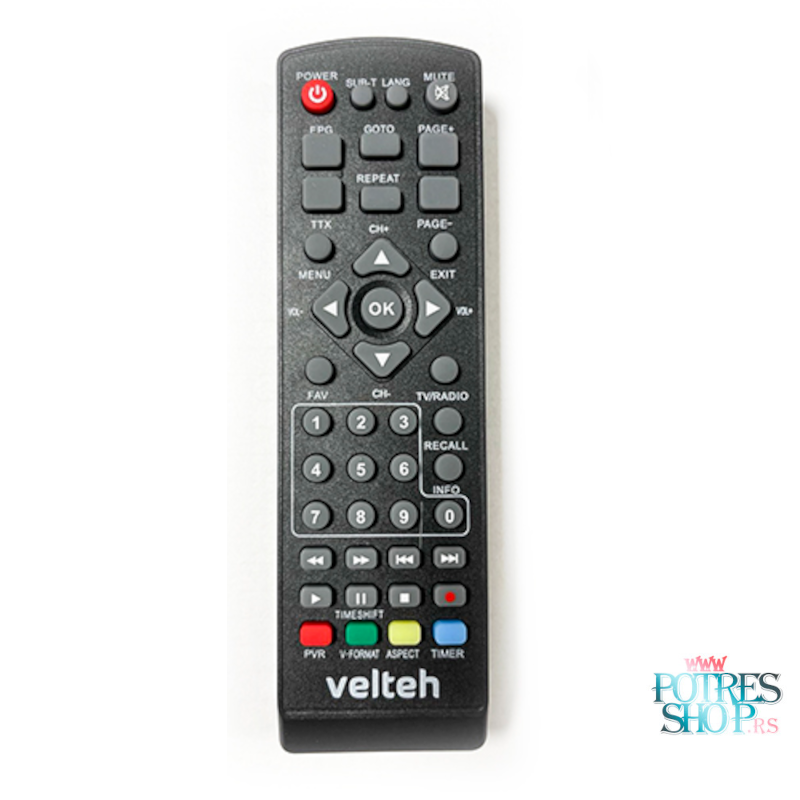 DALJINSKI UPRAVLJAC ZA SET TOP BOX 600T2 H.264