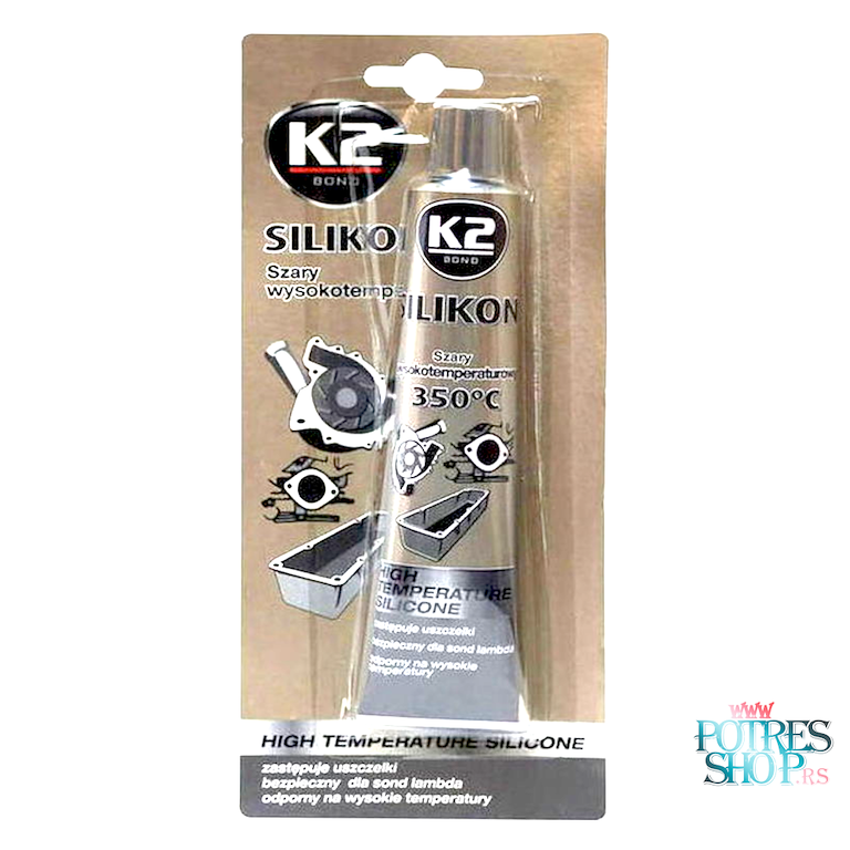 HERMETIK SILIKON CRNI K2 99D3611