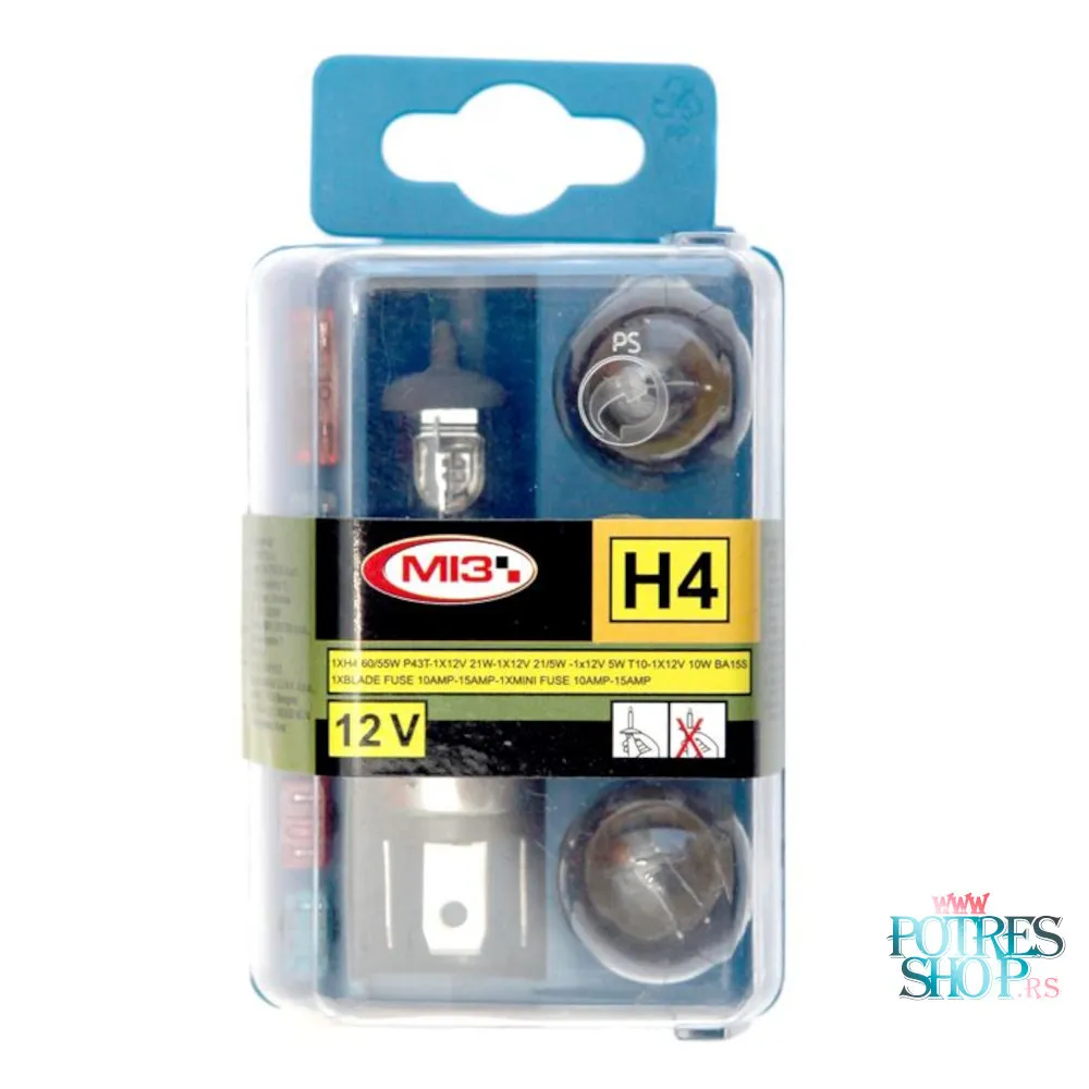SIJALICA KOMPLET H4 MI3 35319