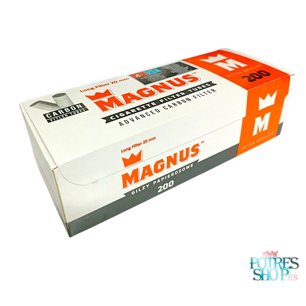 TUBE MAGNUS BELI FILTER KARBON 20MM 200