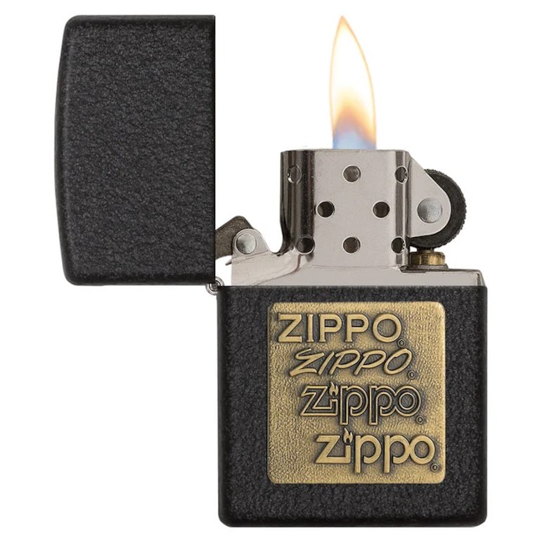 ZIPPO UPALJAC BLACK CRACK 362
