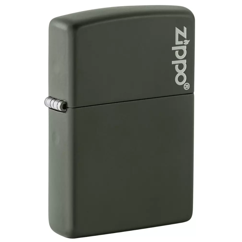 ZIPPO UPALJAC GREEN LOGO 221ZL
