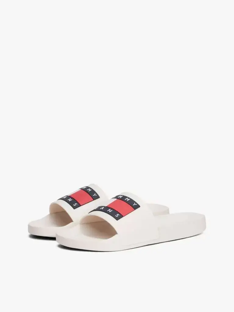 Tommy Jeans Muške papuče, Bele