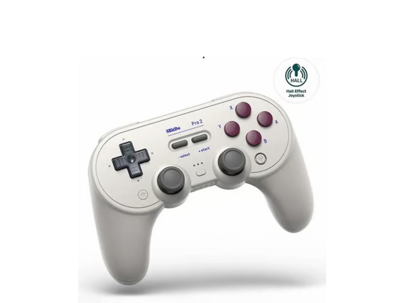 8BITDO BEŽIČNI GAMEPAD PRO 2 BT/2.4GHZ/MULTI PLATFORM/VIBRACIJA/HALL EFFECT/TMR/G CLASSIC