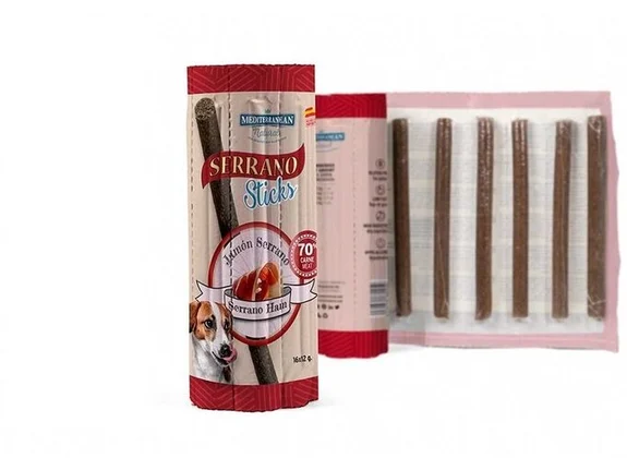 Serrano Poslastica za pse Štapić Šunka 1kom