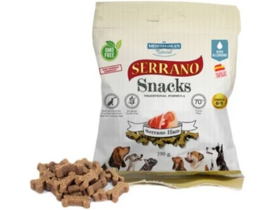 Serrano Poslastice za pse Ham flavour 100g