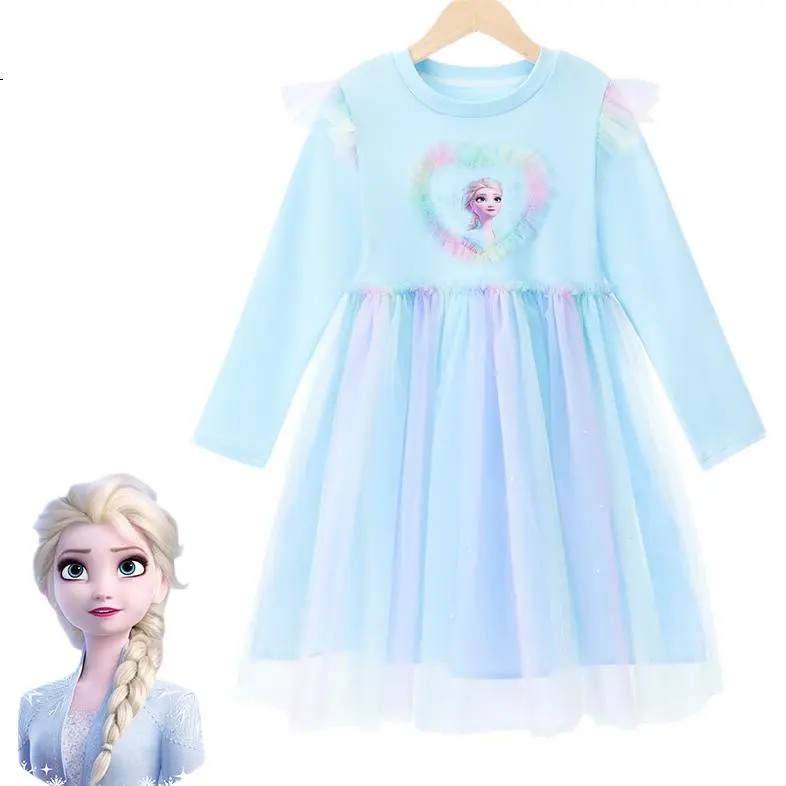 Disney Haljina za devojčice, Svetloplava