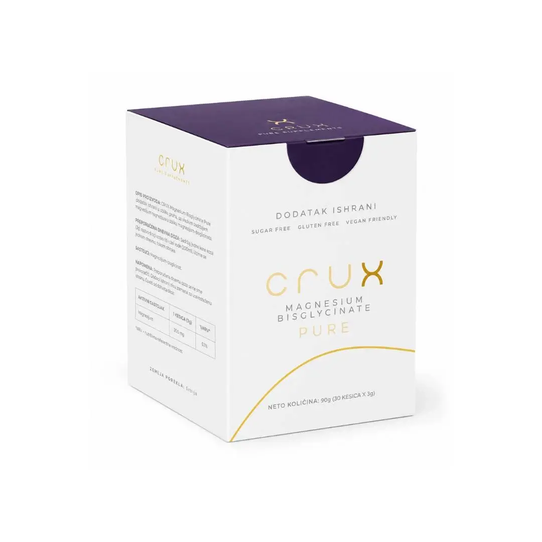 Crux Magnezijum bisglicinat Pure, 30 Kesica
