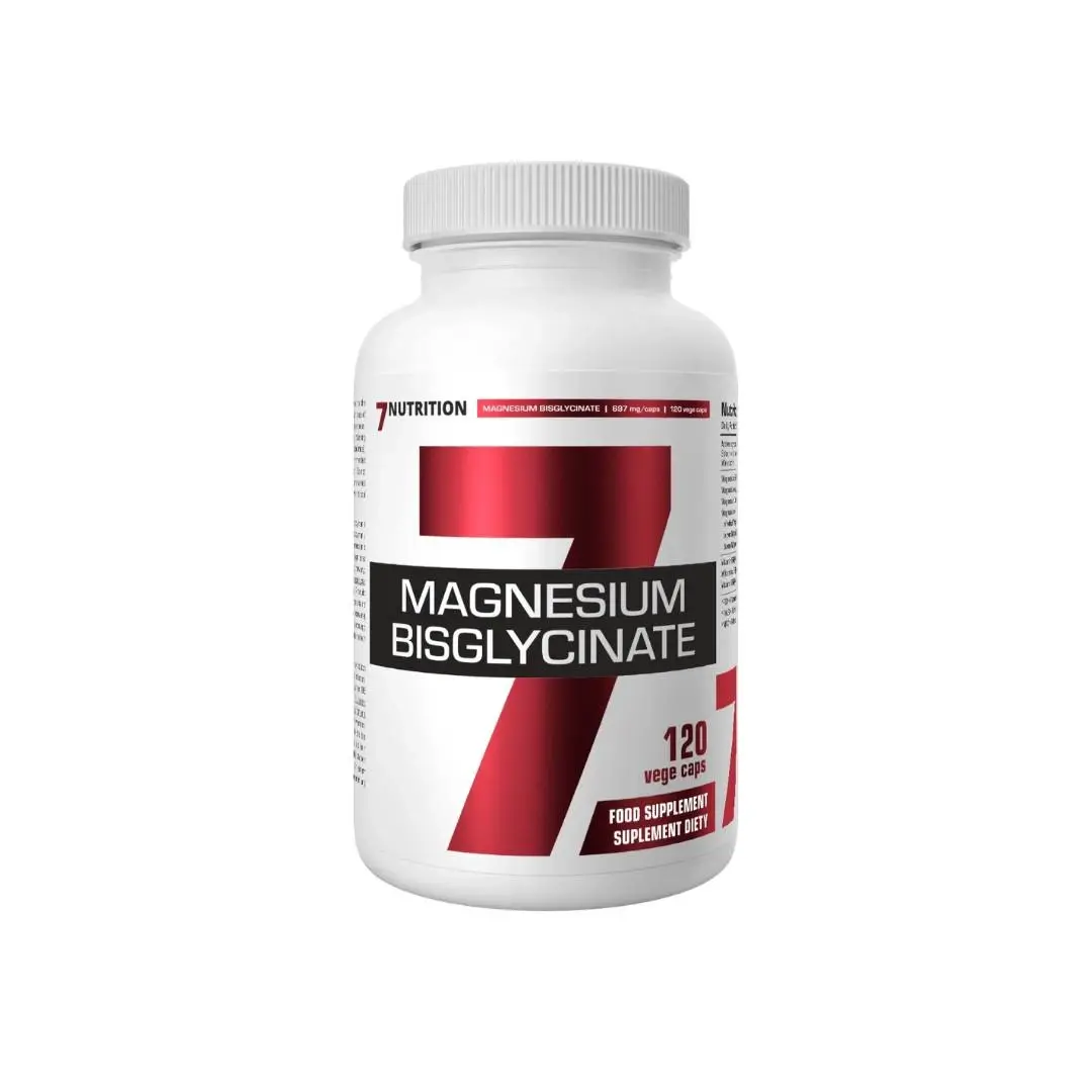 7 Nutrition Magnezijum bisglicinat, 120 kapsula