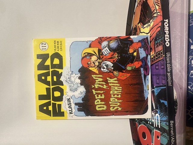 Alan Ford Klasik 117 Opet živi Superhik