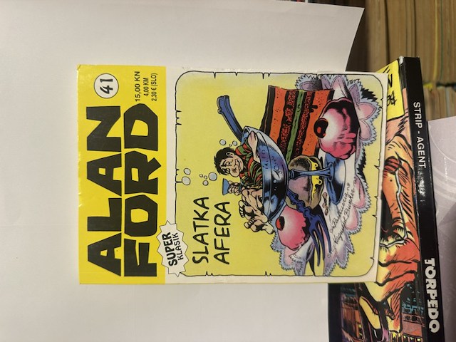 alan ford super klasik 41 - Slatka afera