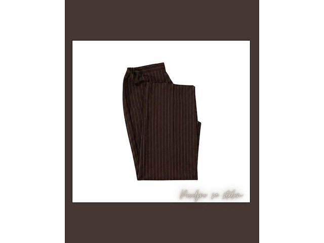 5.4.2. Braon pantalone na pruge XL Bekov