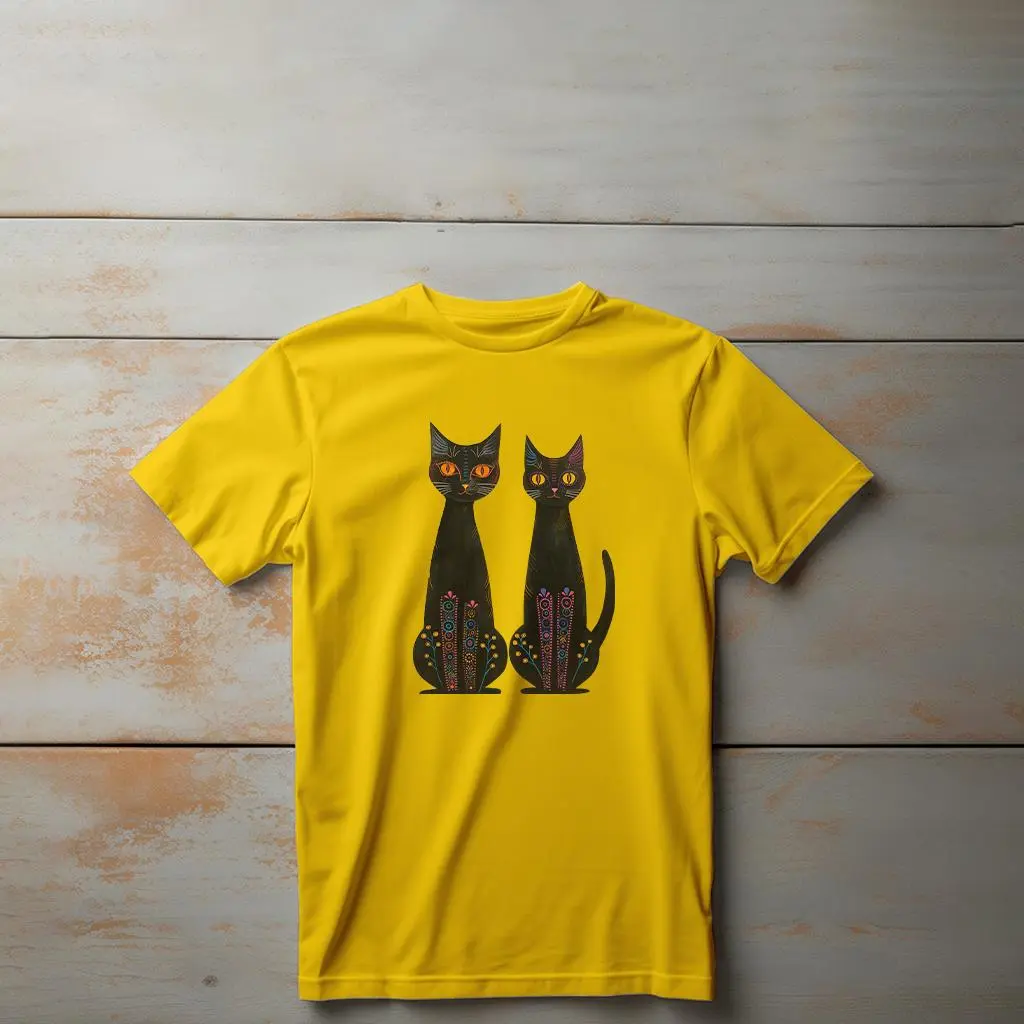 Camiseta Majica sa štampanim printom Cam 308, Dečija, Zlatne boje