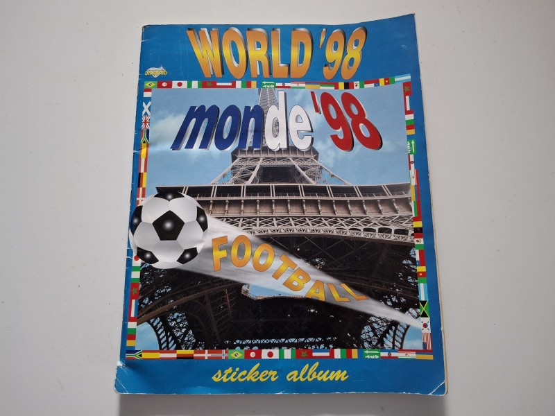 World cup '98 Diamond Monde Sticker album