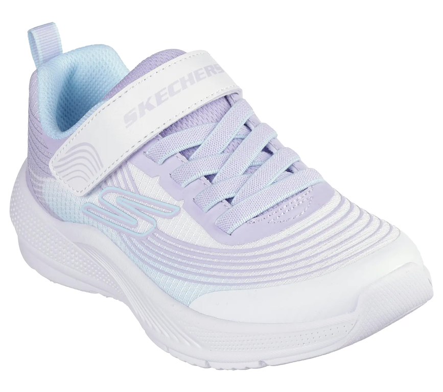 Skechers Patike za devojčice Microspec Advance, 303575L-WLVM, Bele