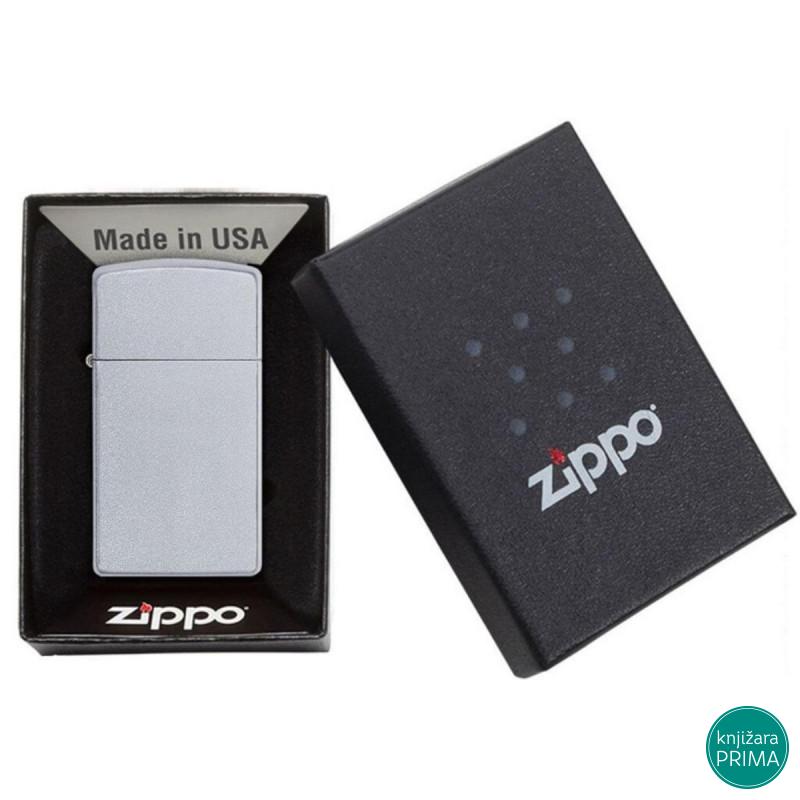 Upaljač ZIPPO Slim Satin Chrom