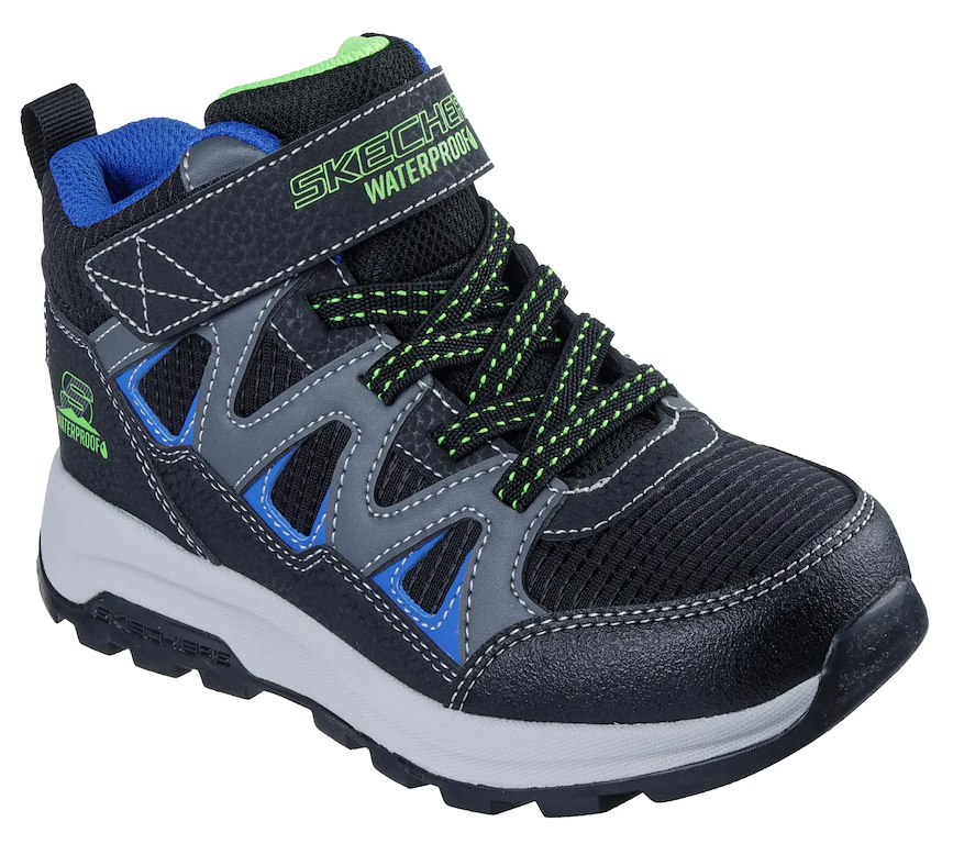 Skechers Čizme za dečake Storm Blazer - Drizzle Squad, 406377L-BKBL, Crne