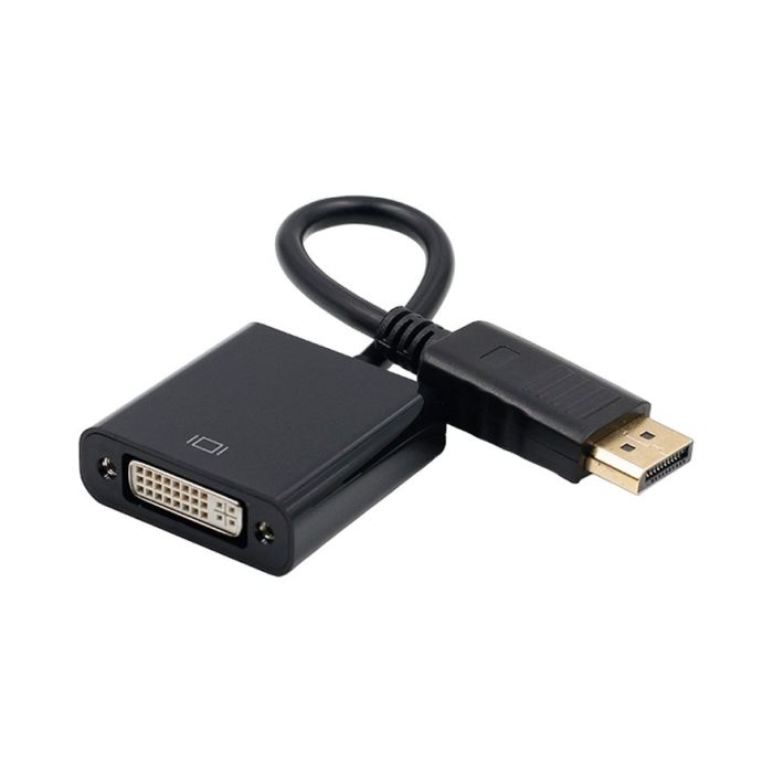 Adapter E-Green DisplayPort (M) - DVI-I Dual Link (F) Black