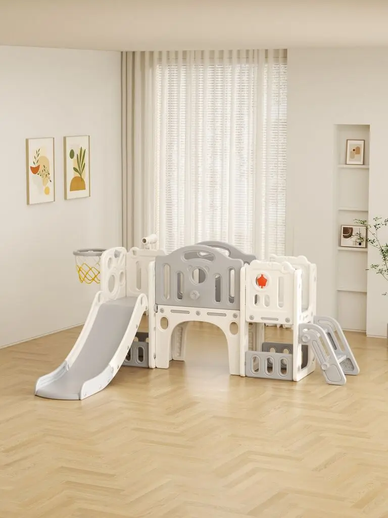 Feelkids Mini igralište "Elf", Sivo belo