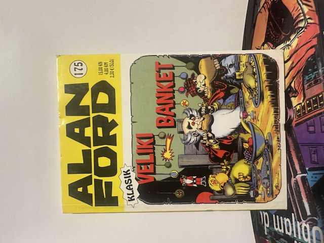 Alan Ford klasik 175 - Veliki banket